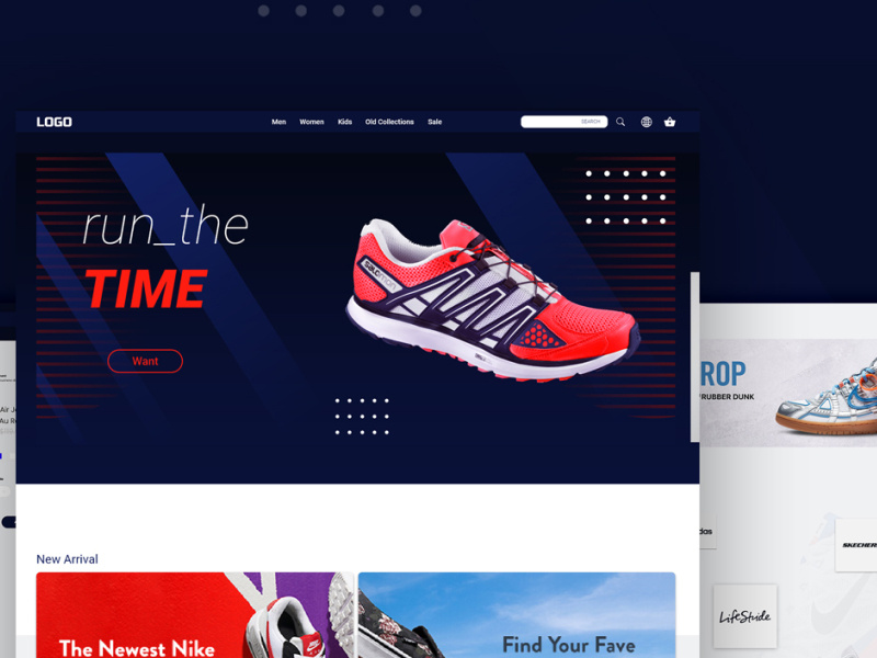 E-Commerce Shoe Shop - 2 by Nishit Mistry on Dribbble