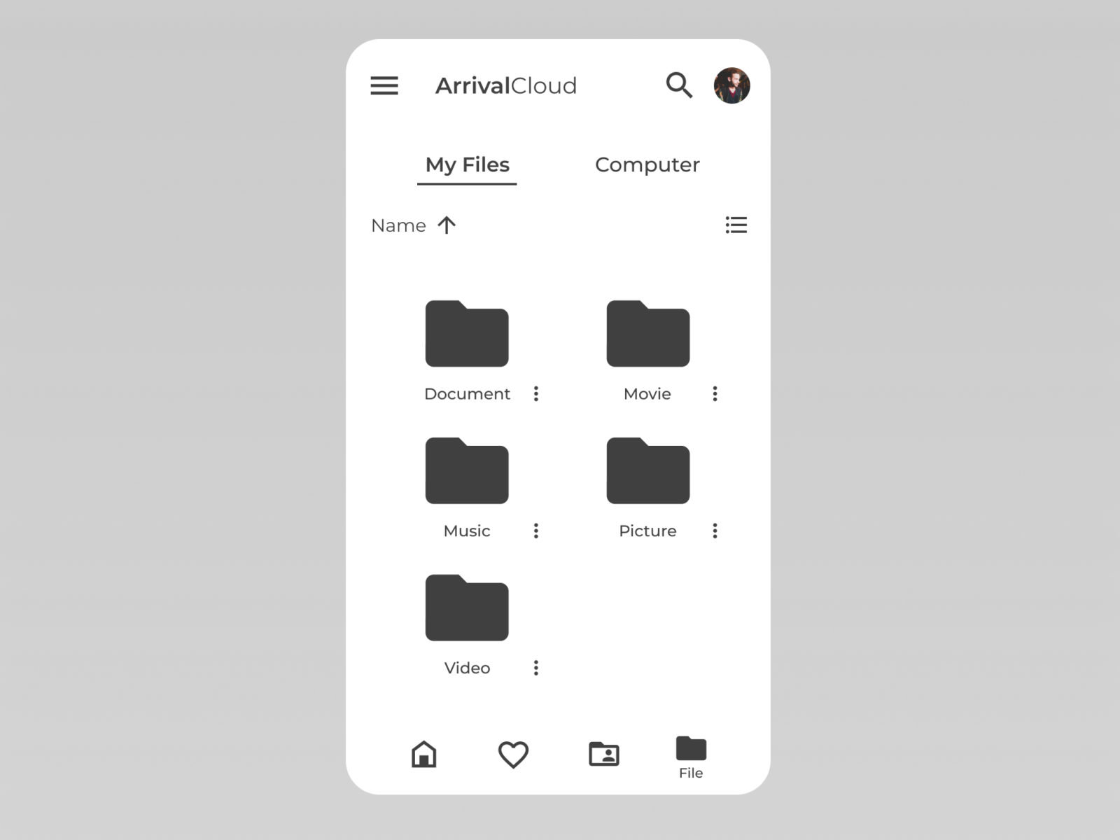 ArrivalCloud UI Design by Adriantama on Dribbble