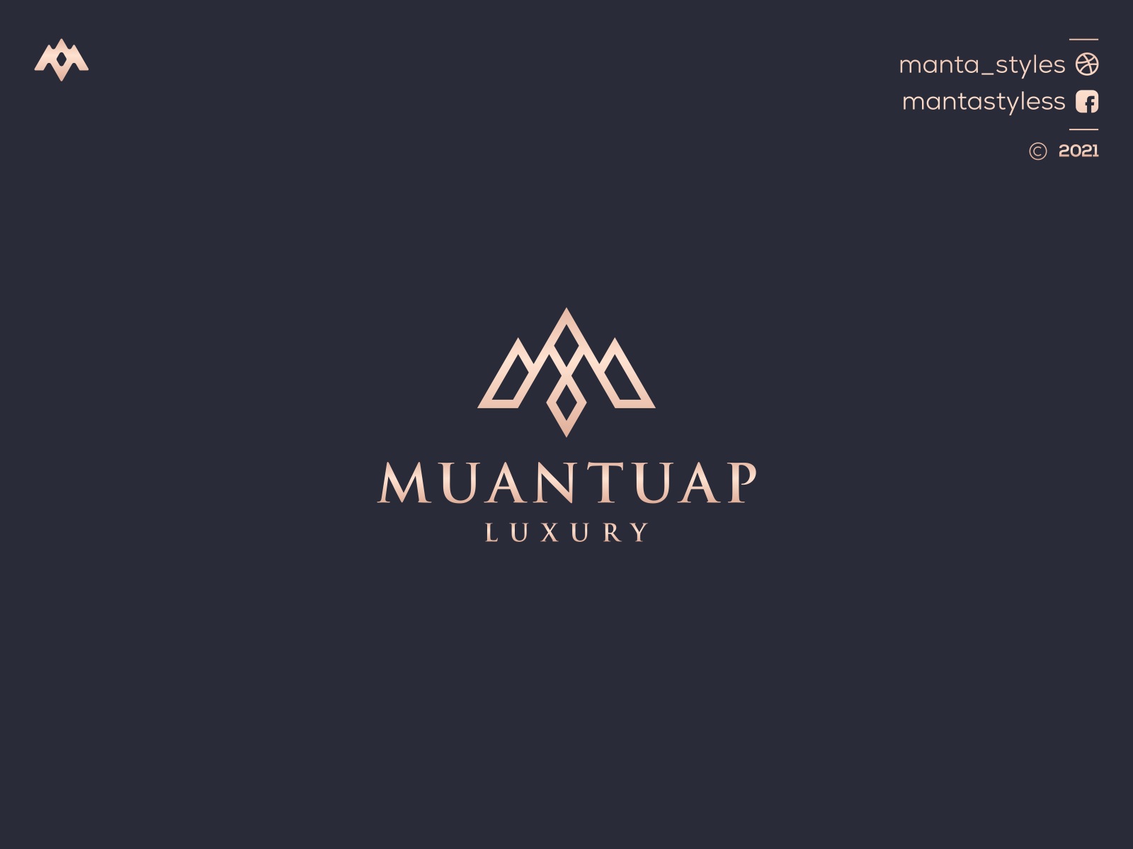 Mauntuap Luxury by Manta_styles on Dribbble