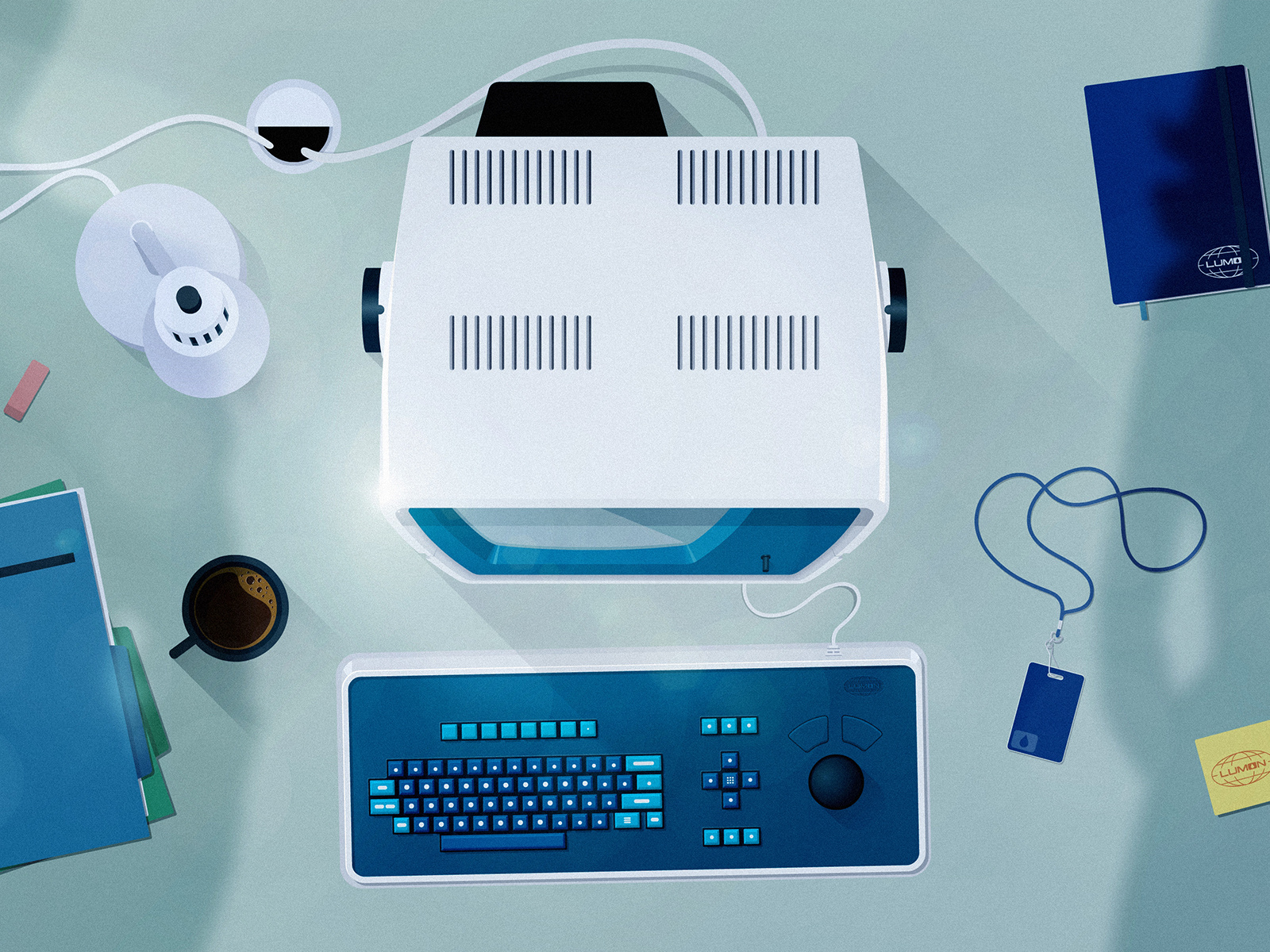 Macrodata Refinement by Mebbs on Dribbble