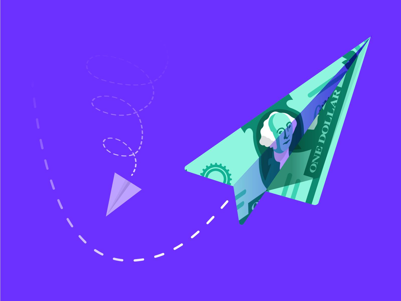 DocSend: Taking Off (Paper Plane) by Rick Byrne on Dribbble