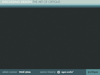 Empty Content Slide by Aaron Irizarry on Dribbble