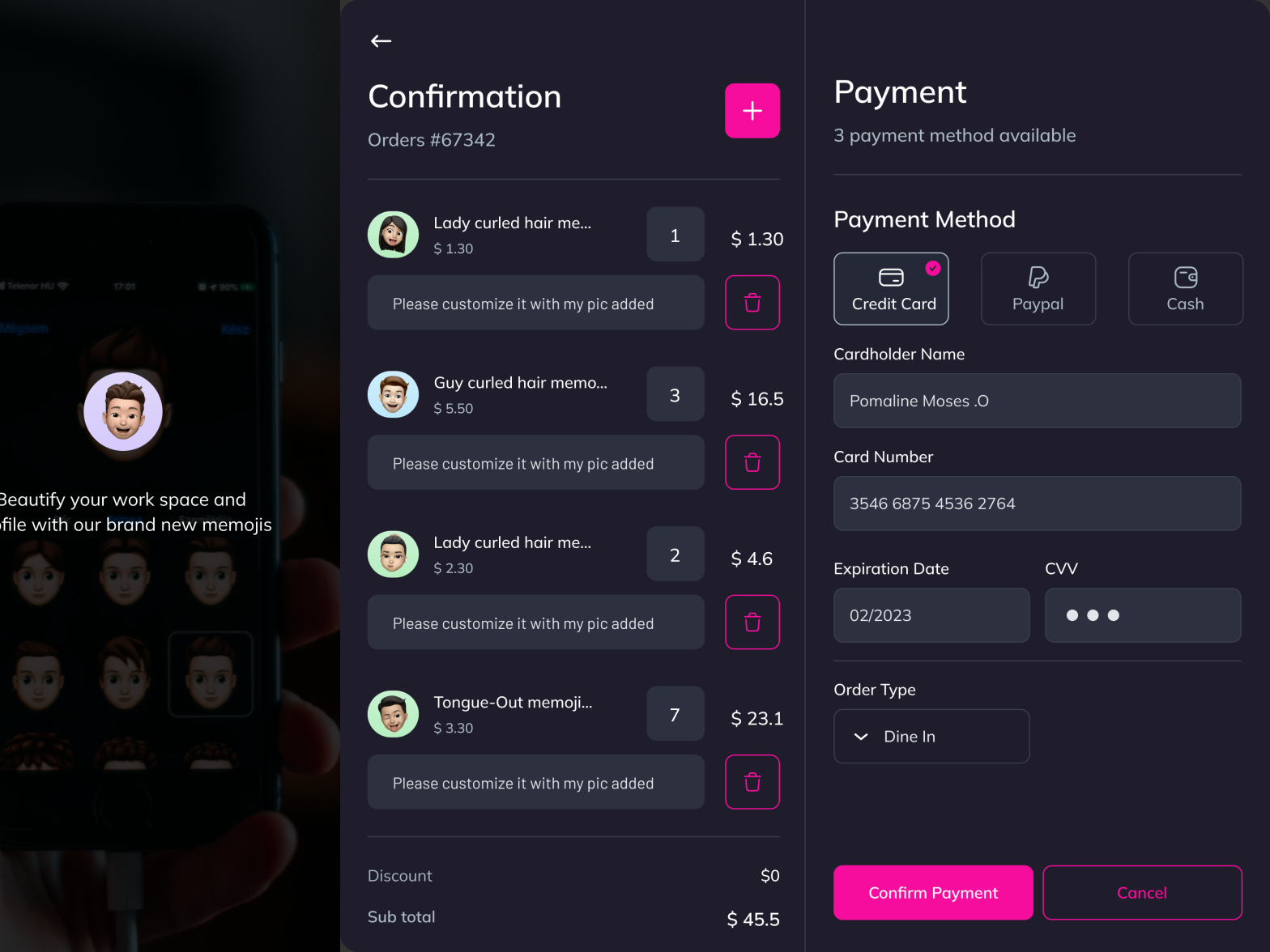 Confirmation Page by Pomaline Moses Olanrewaju on Dribbble