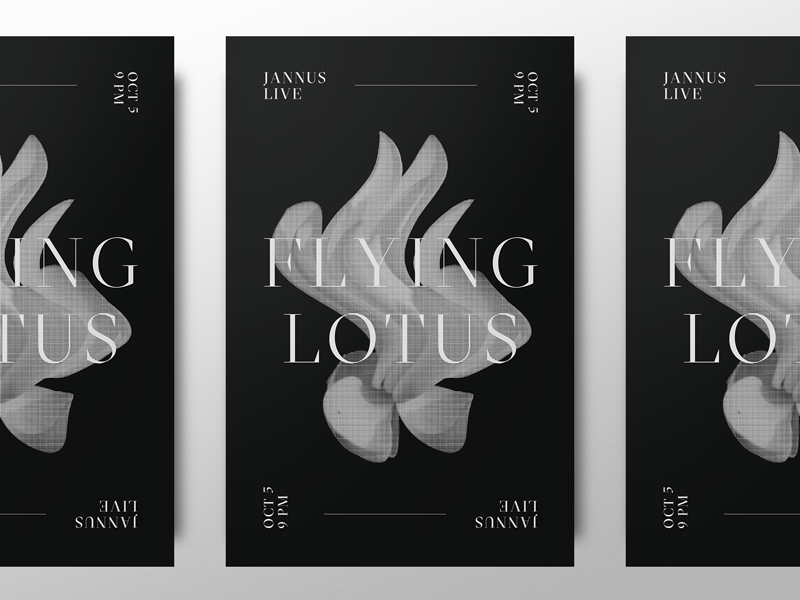 Flying Lotus by Josh Warner on Dribbble