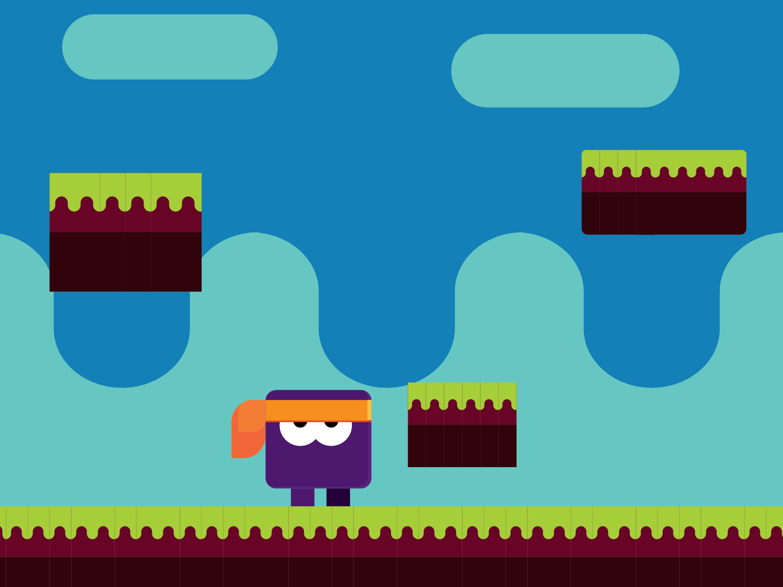 ninja platformer game art by MUHAMMAD ZEGHAM NAZEER on Dribbble