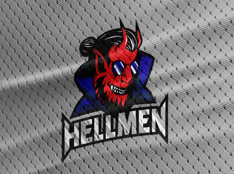 Hell Men Esport Logo by uidystd on Dribbble