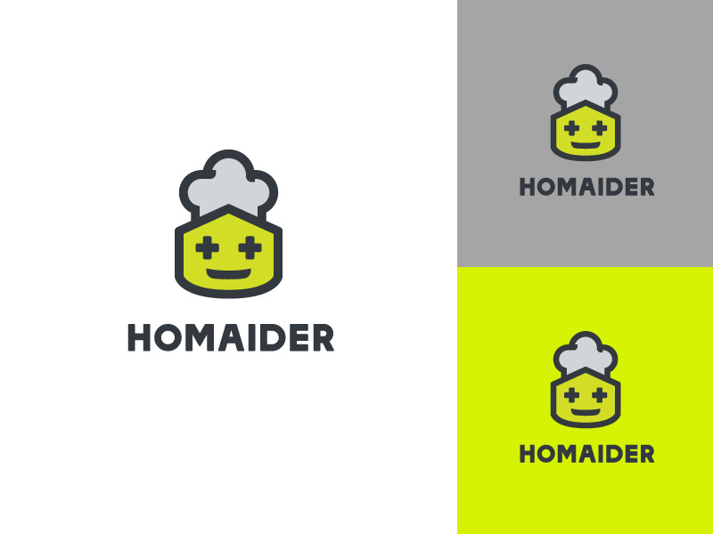 Homaider logo by Yana Frost on Dribbble