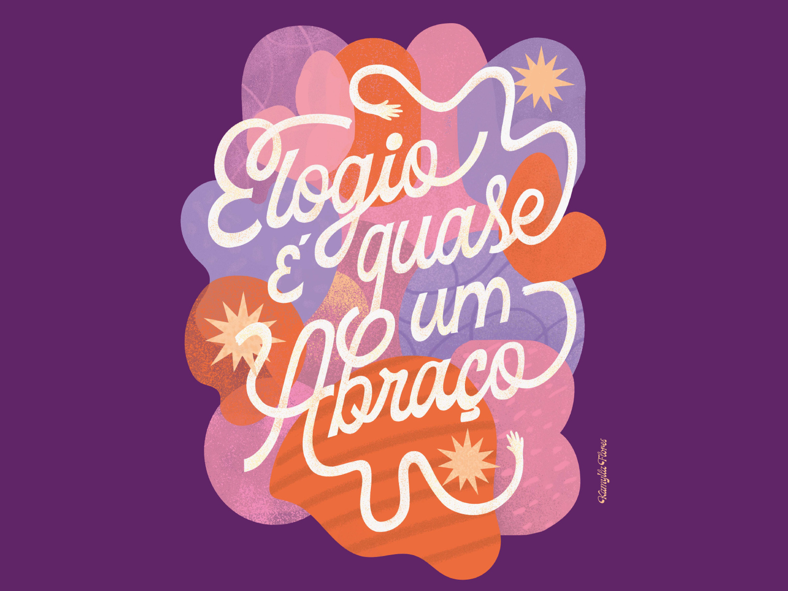 Lettering by Kamylla Flores on Dribbble