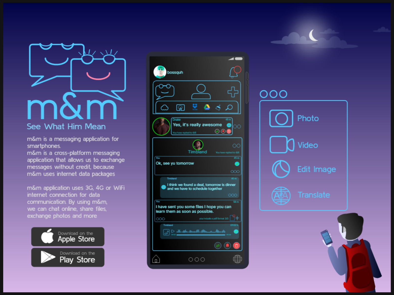 m&m apps | udesign | illustration by Nandang Ridwanulloh on Dribbble