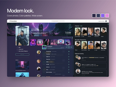 Friendster Reimagined in 2020 by Lawrence Suzara on Dribbble