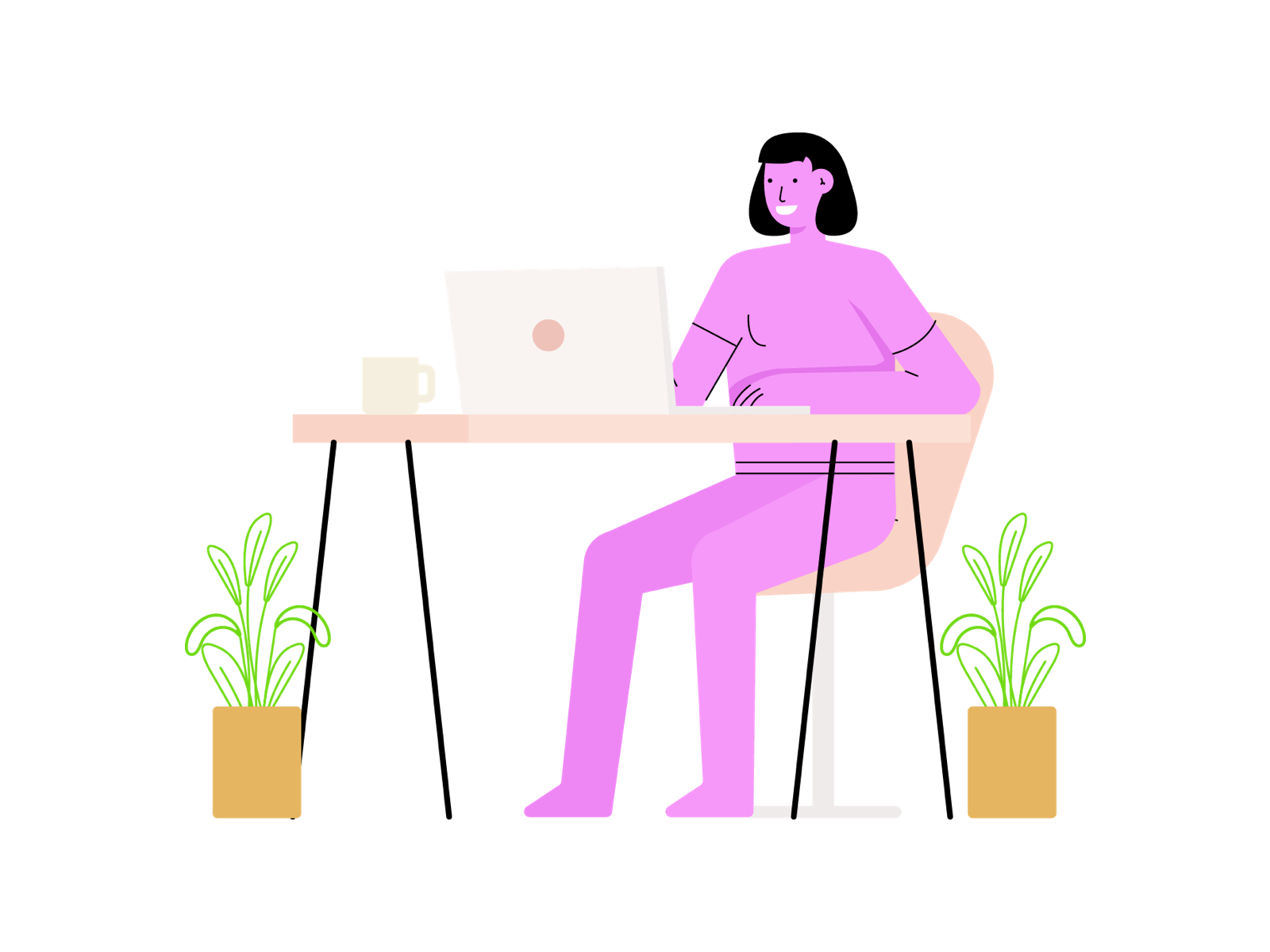 Work Alone by Crafttor on Dribbble