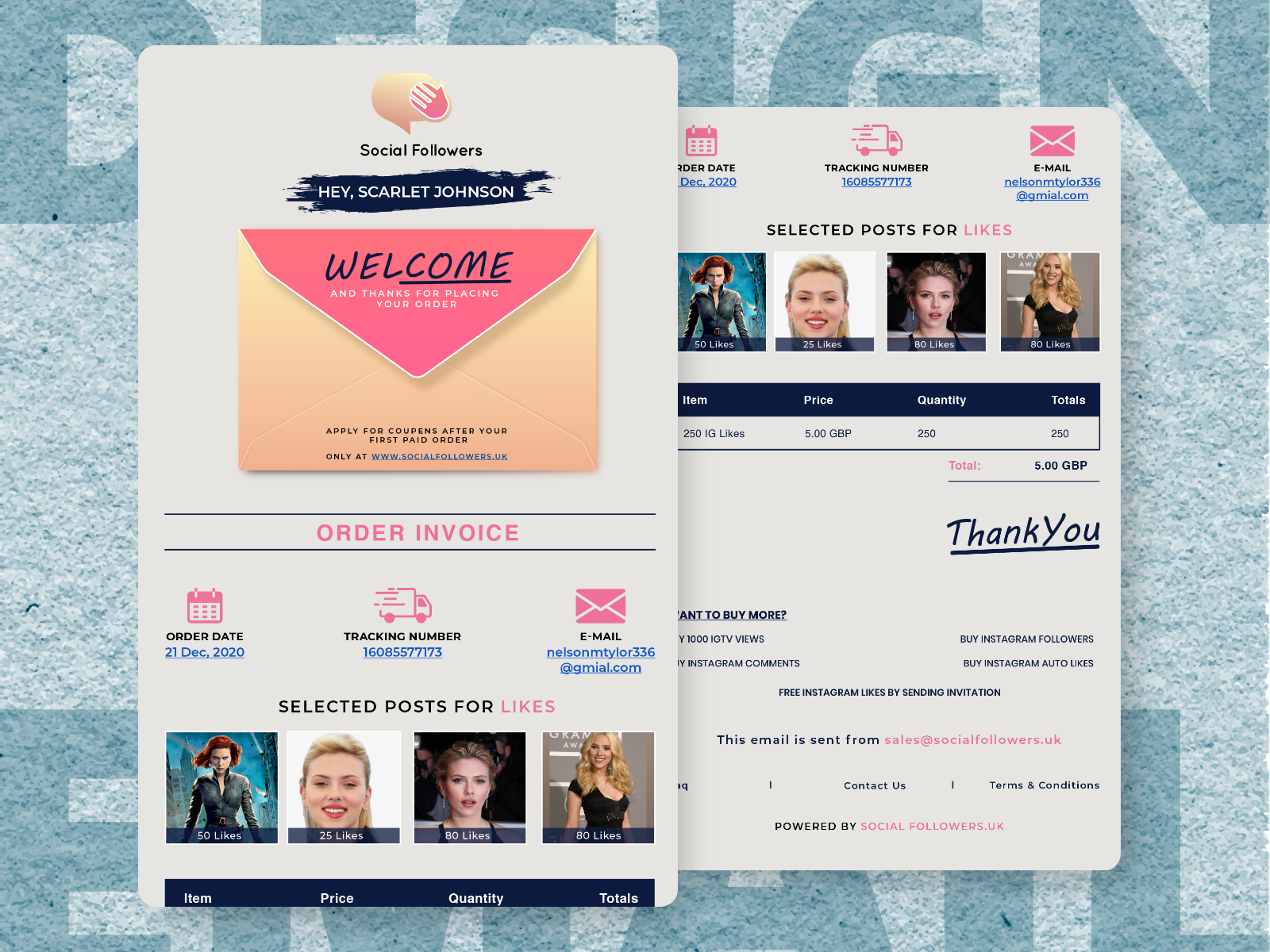 Email Invoice design ui ux by Ashir Ali on Dribbble