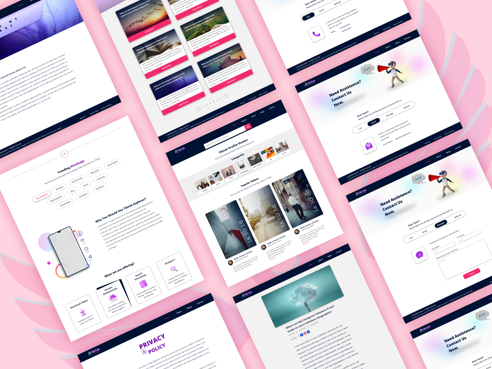 Website Design : landing page : Home page : Ui Ux by Ashir Ali on Dribbble