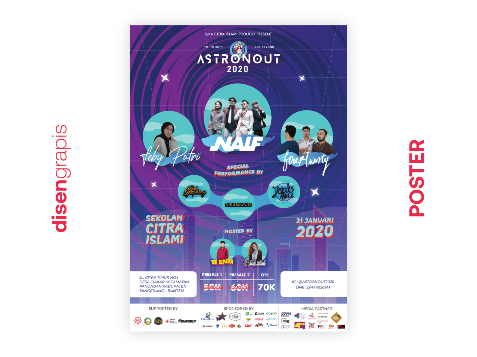 Poster Event by Disen Grapis on Dribbble