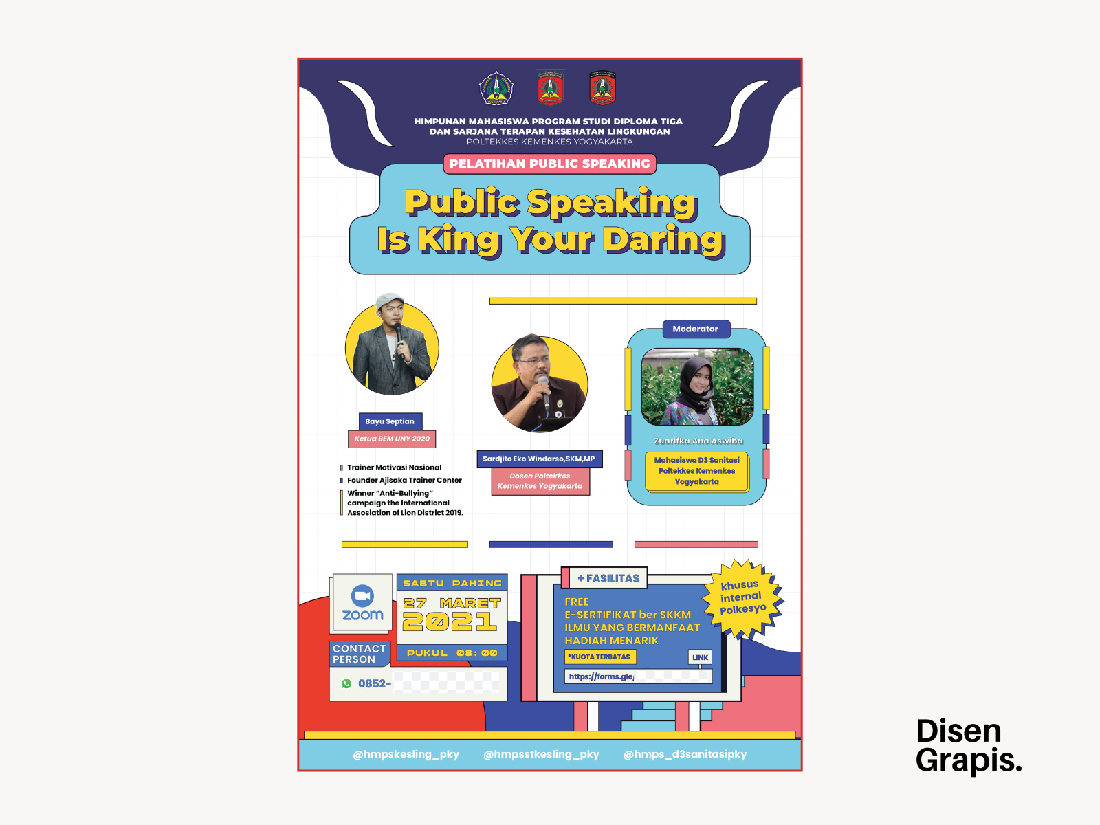 Poster by Disen Grapis on Dribbble