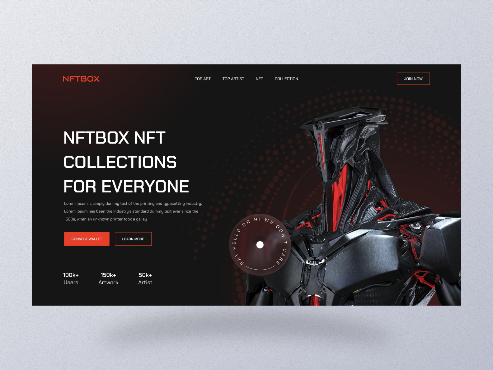 NFT Marketplace Website by Ashraf🎯 on Dribbble