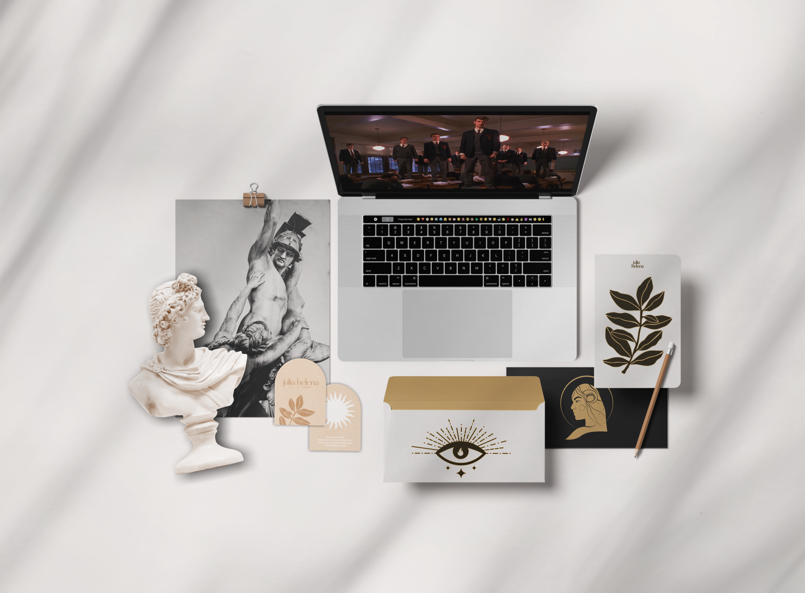 Personal visual identity by Julia Helena on Dribbble