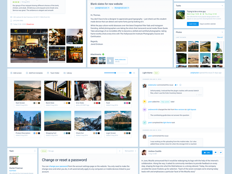 Administrator Dashboard design starter pack by Alexandrov Oleg for ...