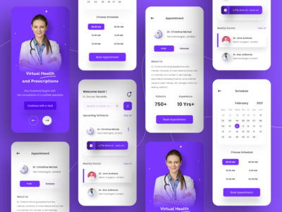 Medical Apps Design by Infinity_Labs on Dribbble