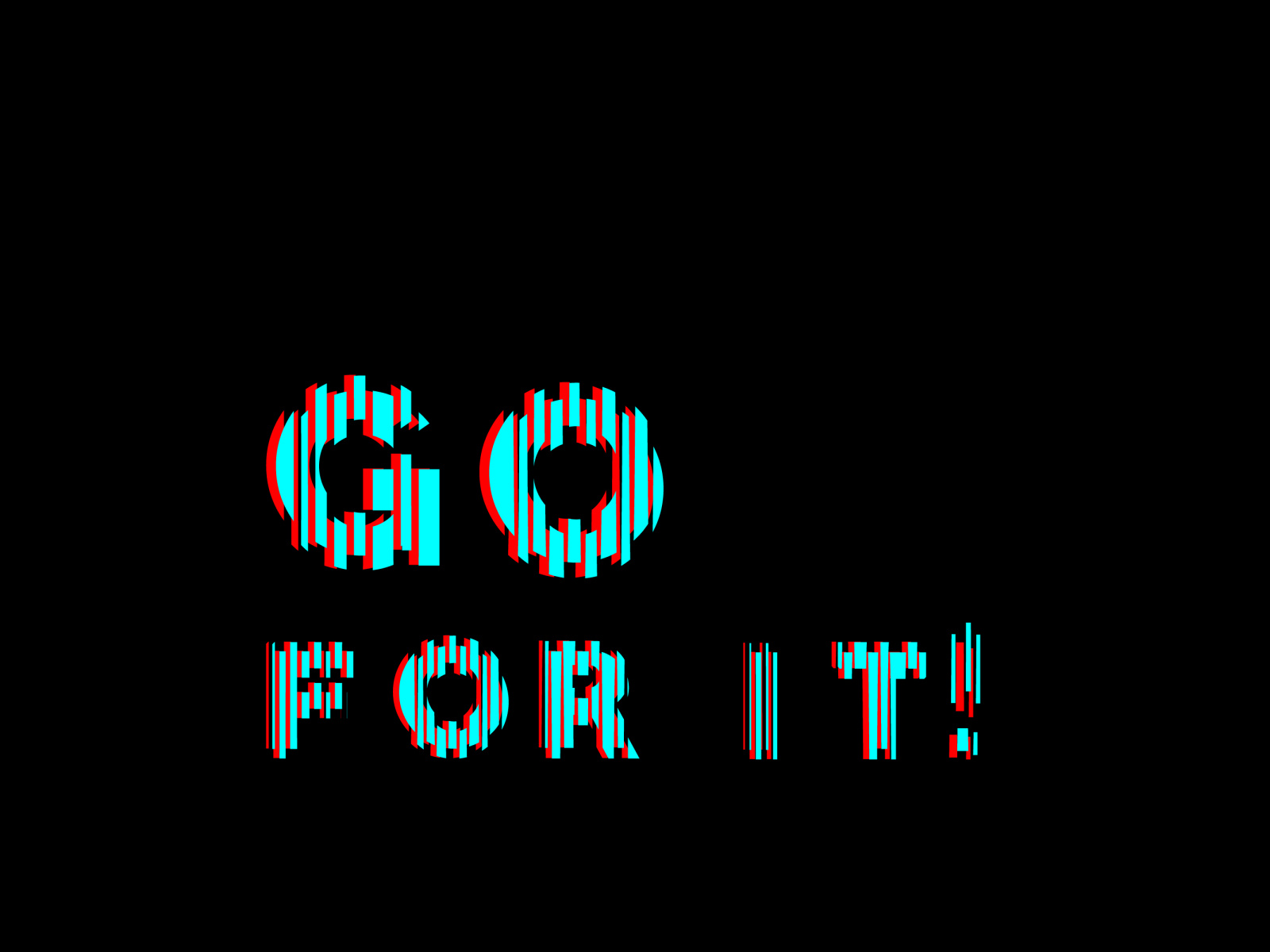 go for it! by Anna Papp on Dribbble
