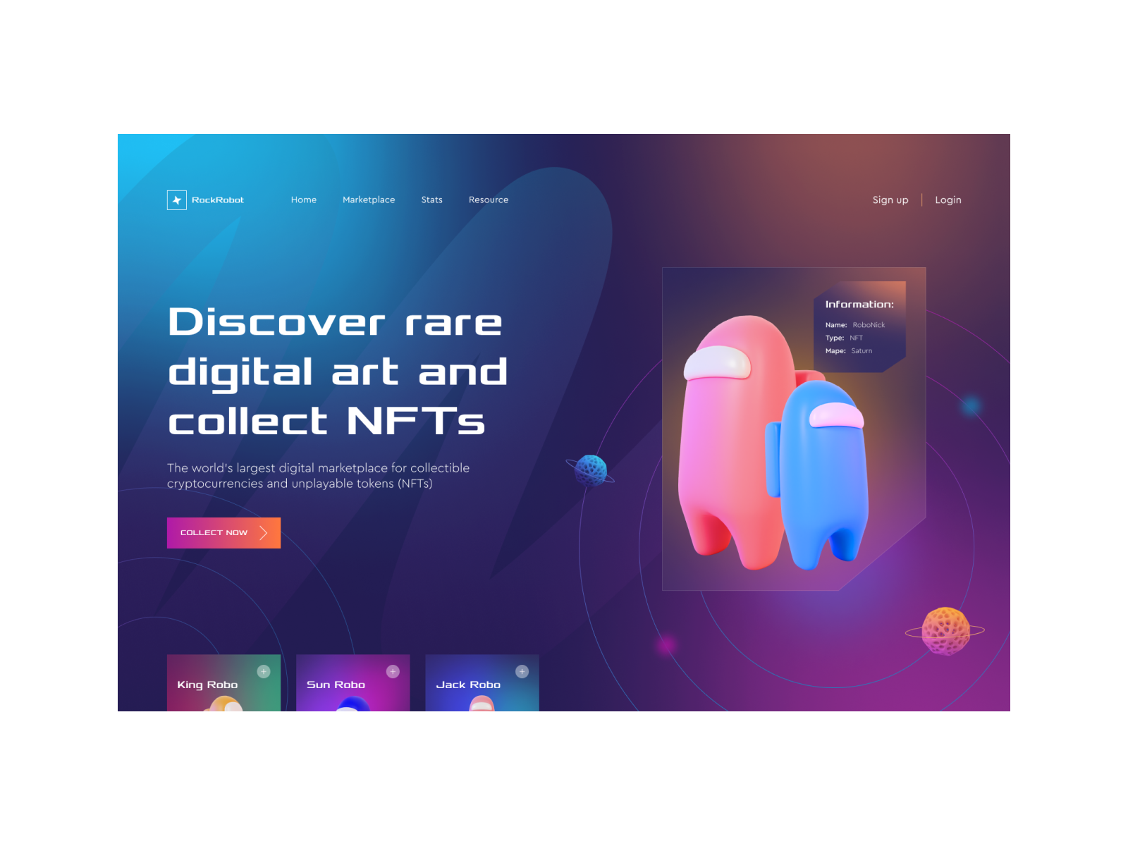 NFT cover by Liubov Kondratenko on Dribbble