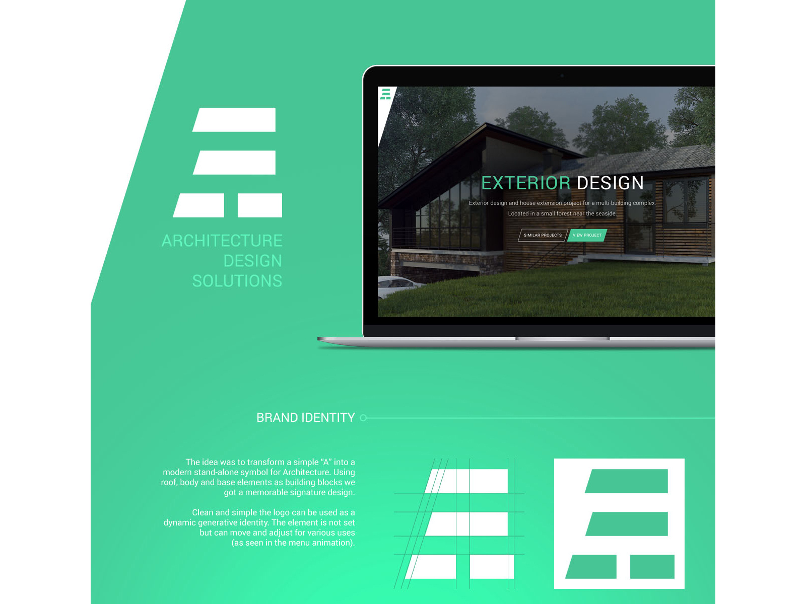 Architecture design branding by Matt Jake on Dribbble