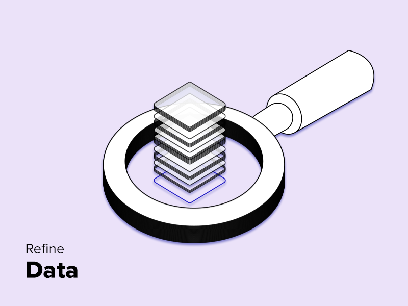 Refine Data by BCompleteDesigner on Dribbble