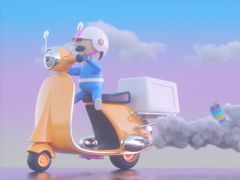 REPARTIDOR by Aaron Martinez on Dribbble