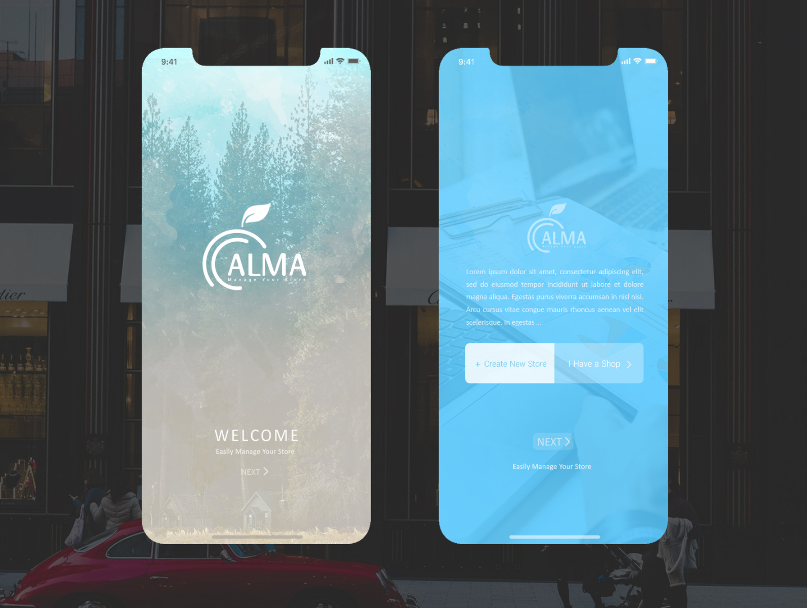 uiux of the store management application by mazhari uix on Dribbble