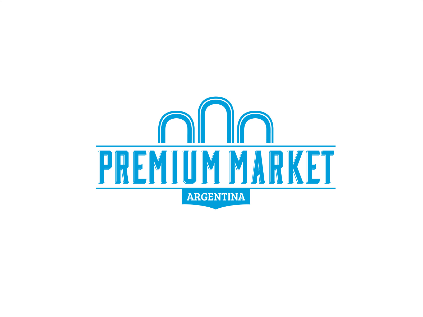 PREMIUM MARKET LOGO by Bränderluft on Dribbble