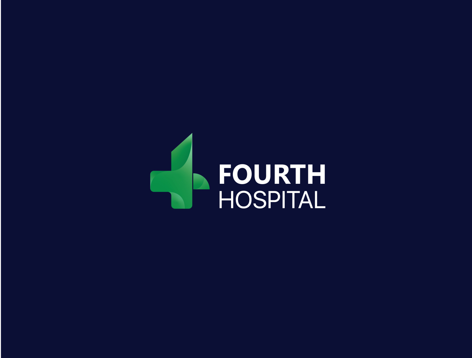 4 hospital logo by buyda on Dribbble