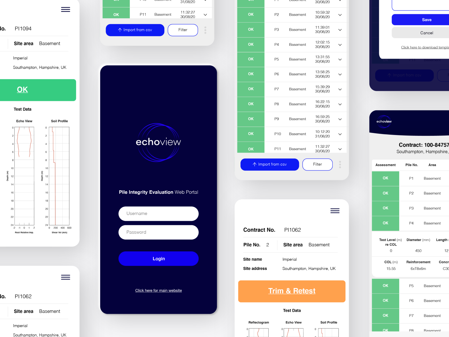 UI design for tech start-up portal by Kate Sullivan on Dribbble