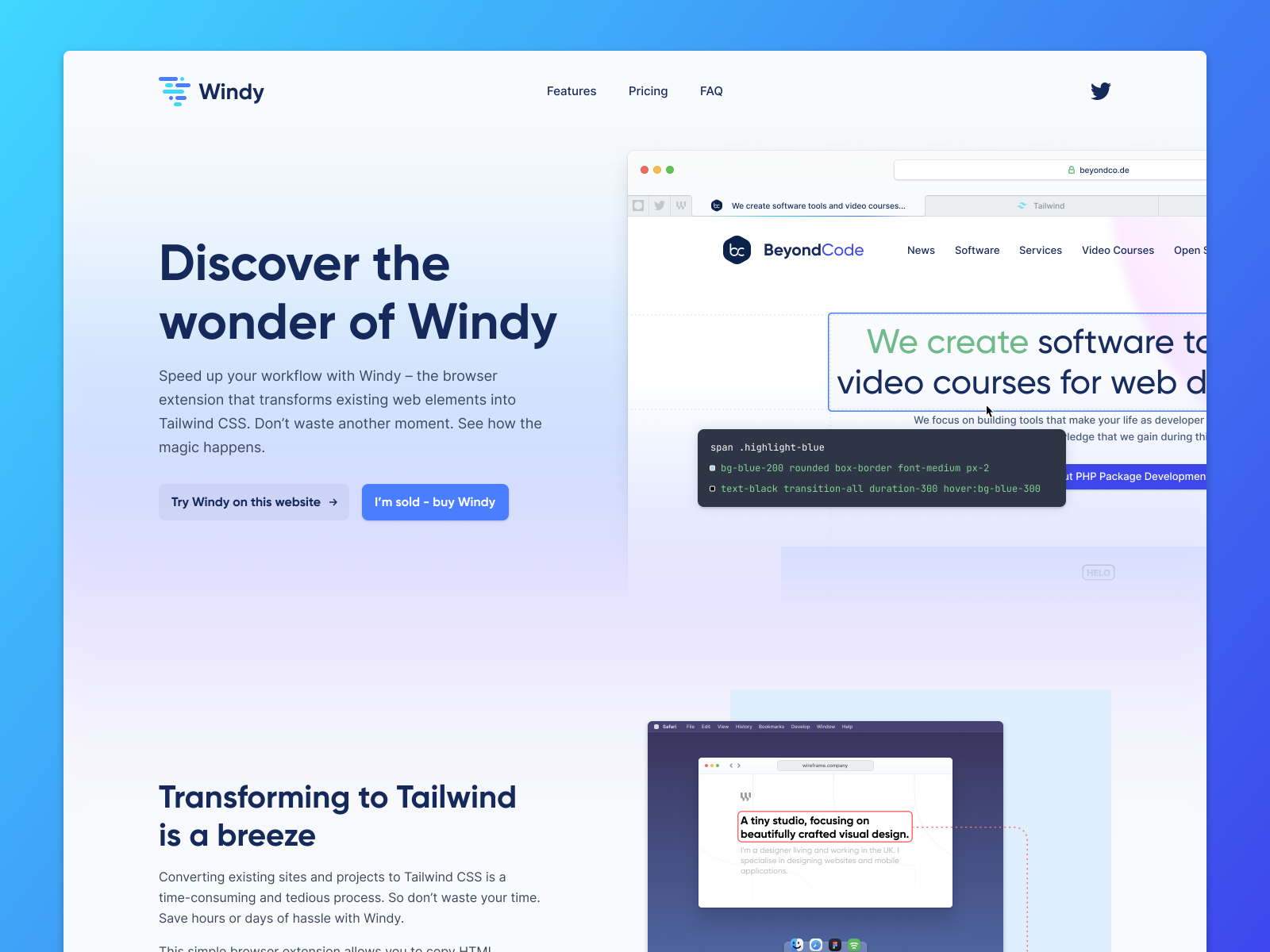 Windy 🌪 by James on Dribbble
