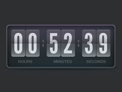 Timer App by James on Dribbble