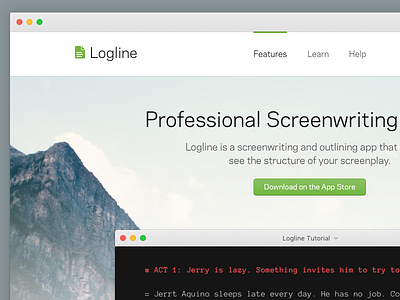 Logline designs, themes, templates and downloadable graphic elements on ...