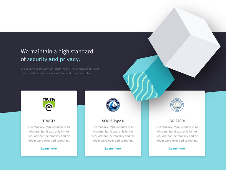 cubez by James on Dribbble