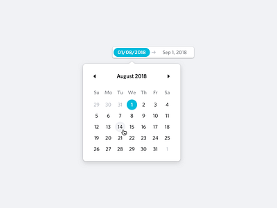 📆 by James on Dribbble
