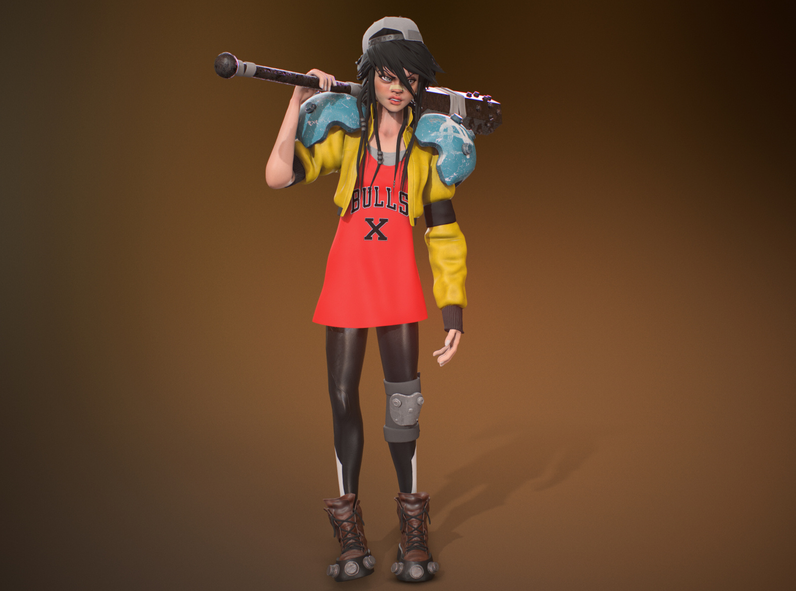 Stylized character by Liza She on Dribbble