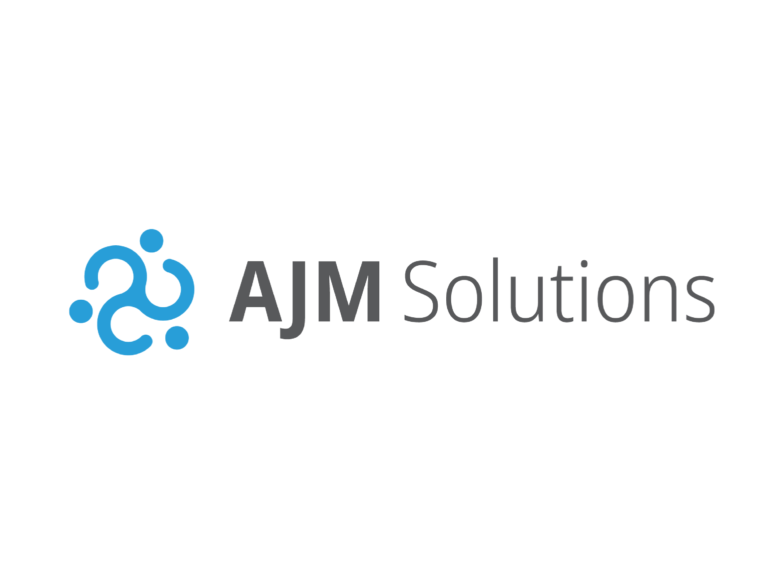 AJM Solutions Logo by Flight Plan Marketing on Dribbble