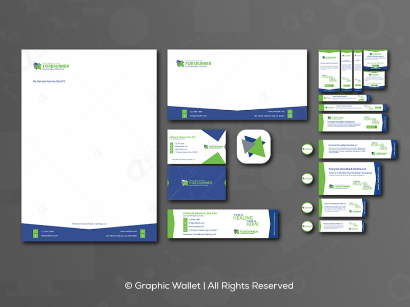 Forerunner - Branding Kit by Graphic Wallet on Dribbble