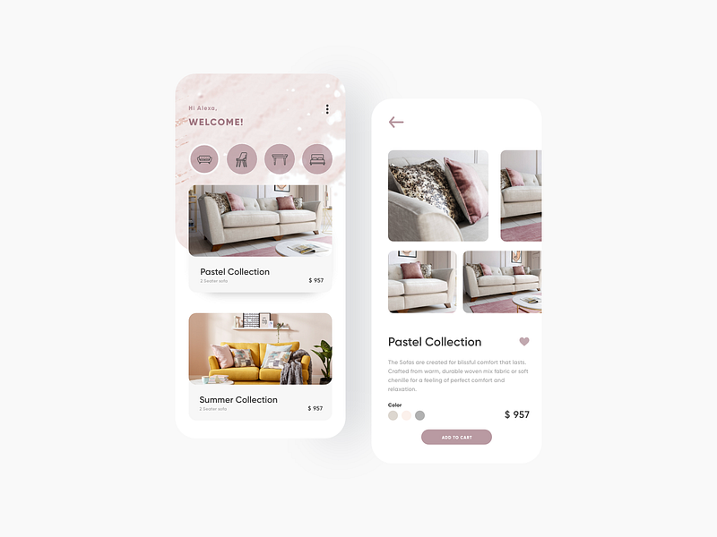 Pastel UI designs, themes, templates and downloadable graphic elements ...