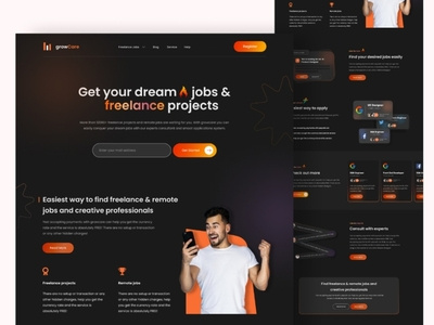 EjobS Portal Design by Ahsan Faruque on Dribbble