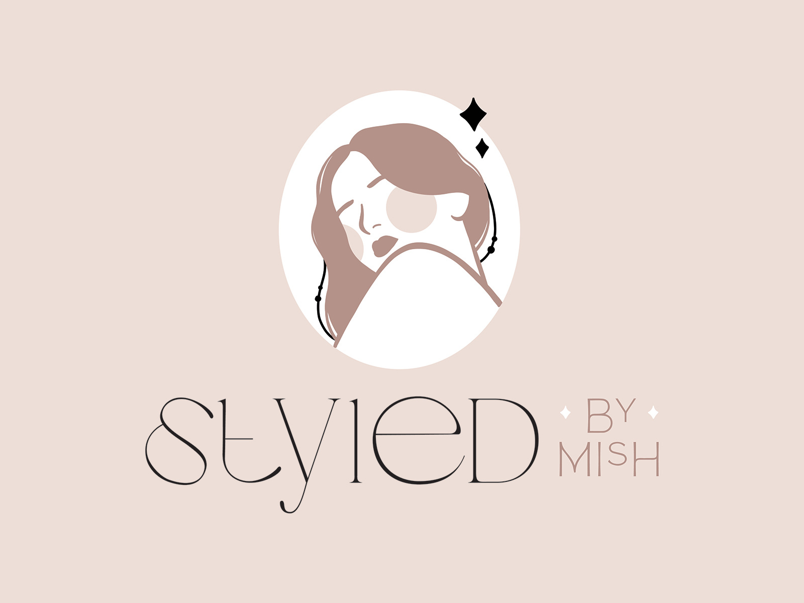 Styled By Mish Logo by Mary MIFA MEDIA on Dribbble