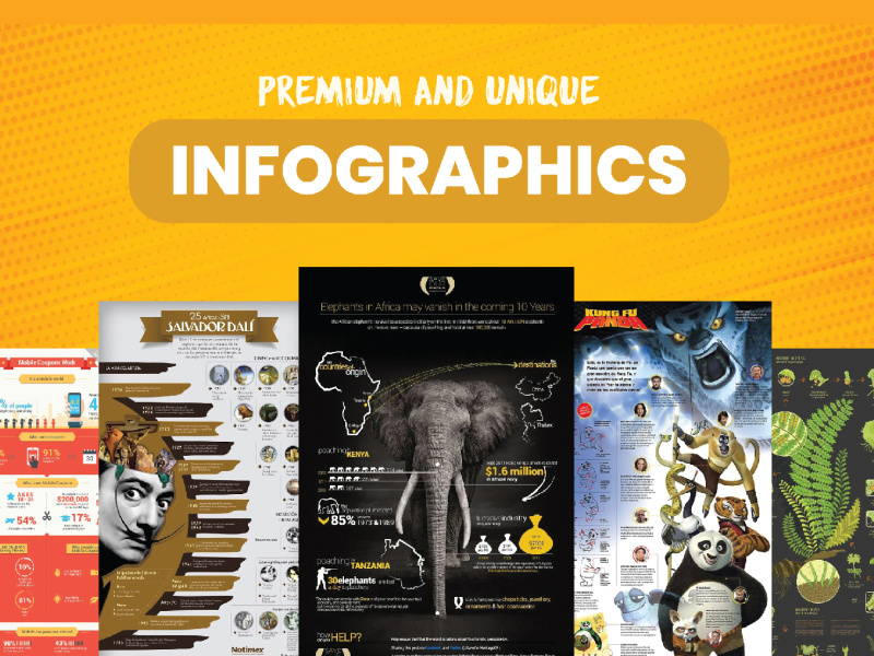 Poster for Infographic Services by Ahmed Saeed on Dribbble