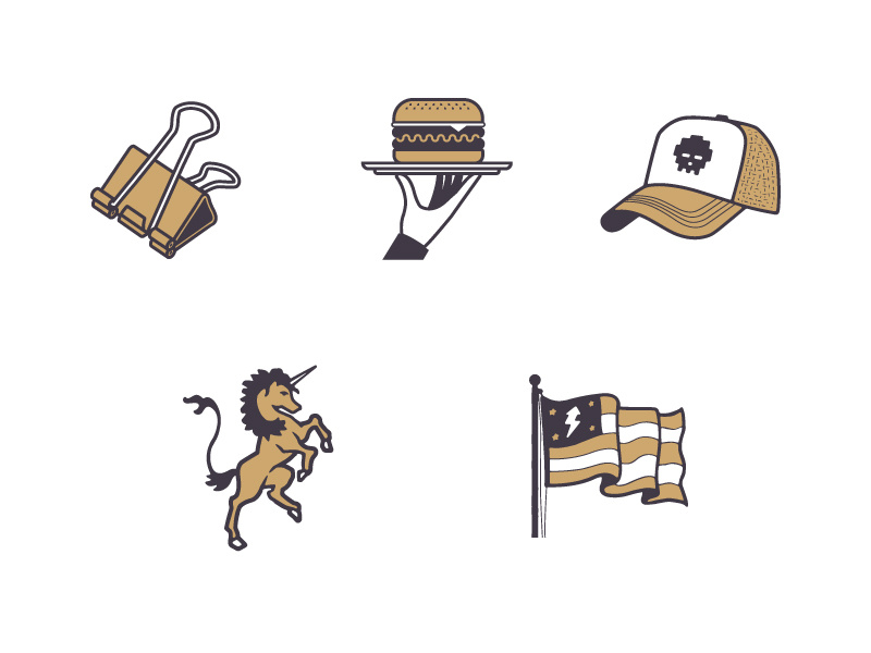 My Stuff by Ryan Pfister on Dribbble