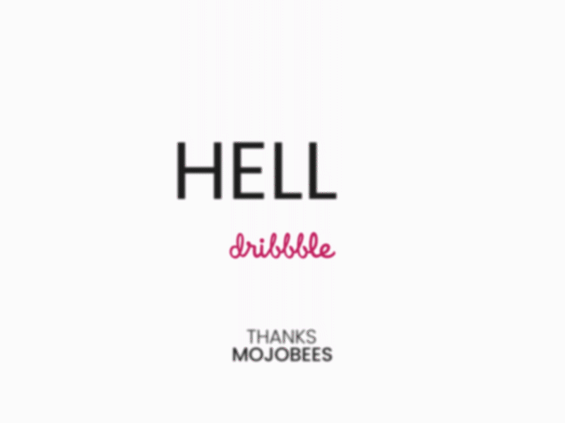 Hello Dribbble! :) by Izabella on Dribbble