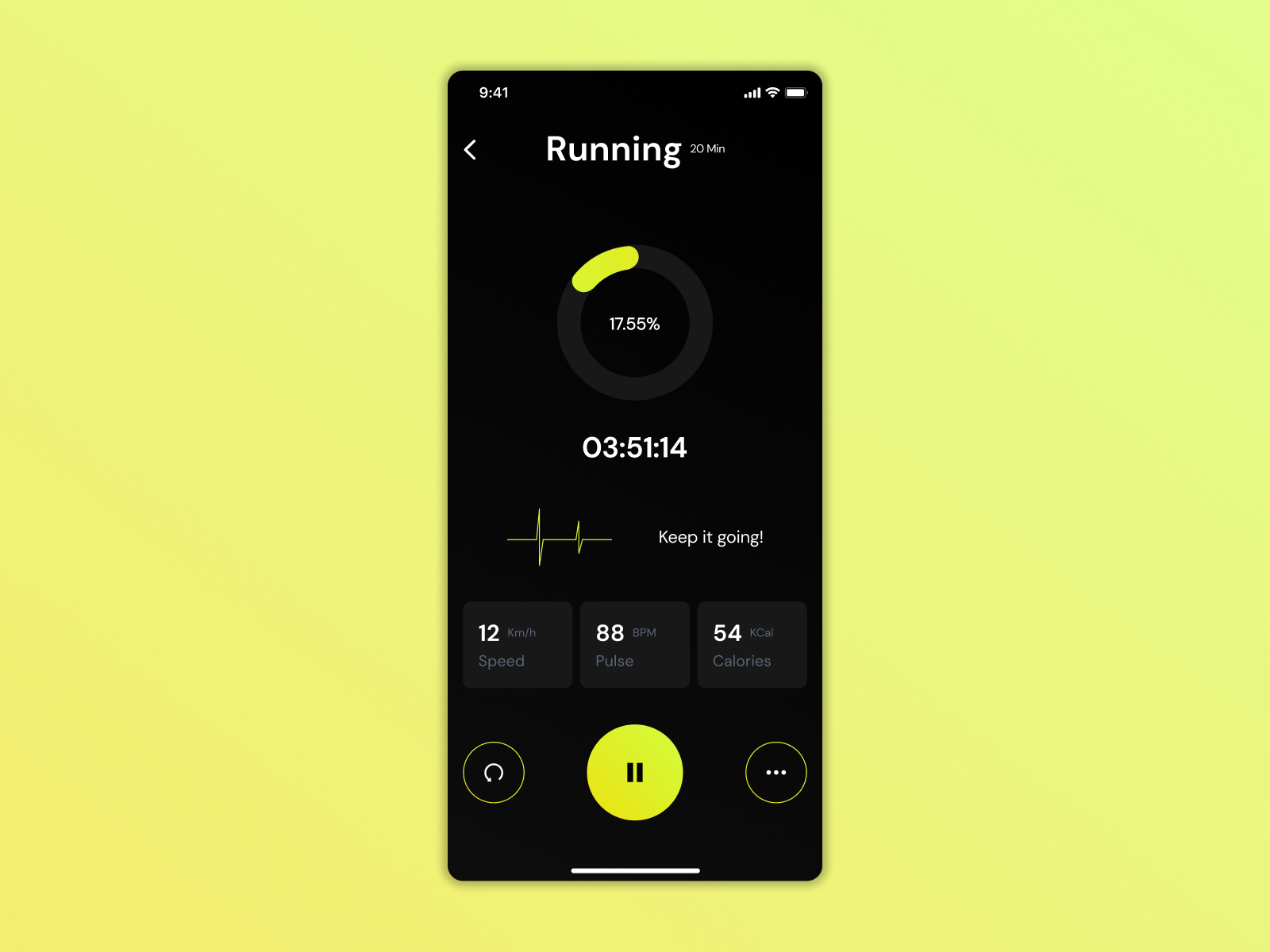 Daily UI Challenge #41 - Workout Tracker by Eugene Shatilo on Dribbble