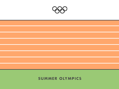 Olympic Track And Field by John Choura on Dribbble