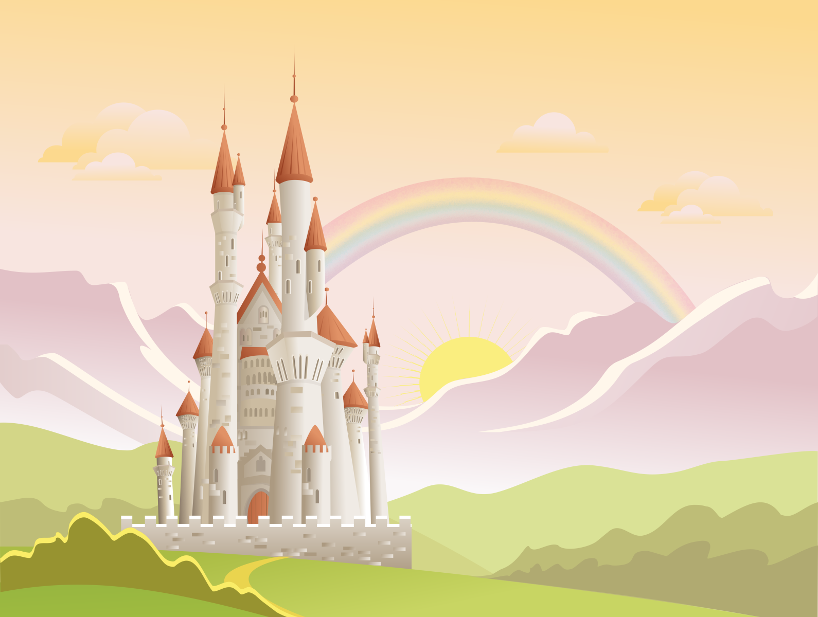 zamok by Инна on Dribbble