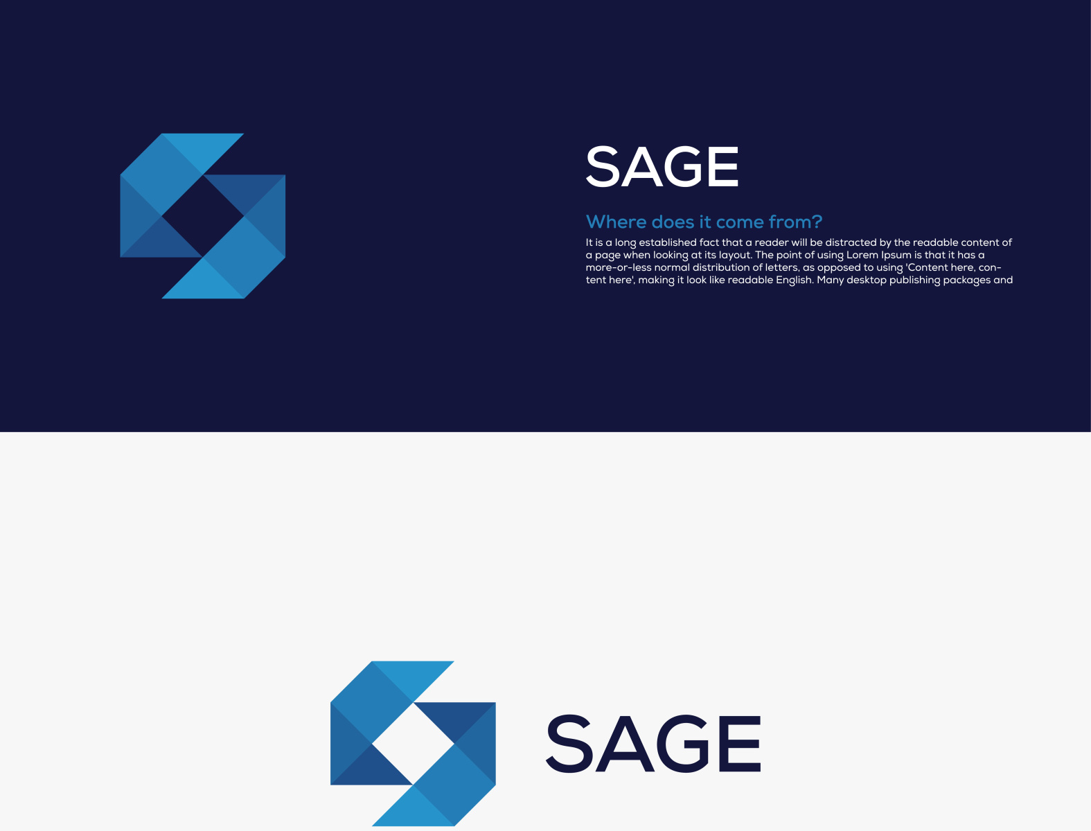 SAGE LOGO DESIGN by Nurul Islam on Dribbble